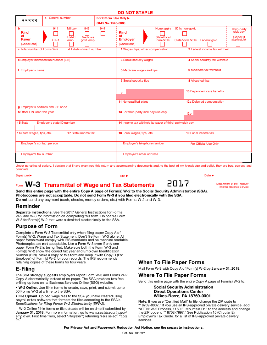 W3 2017 Edit Forms Online PDFFormPro